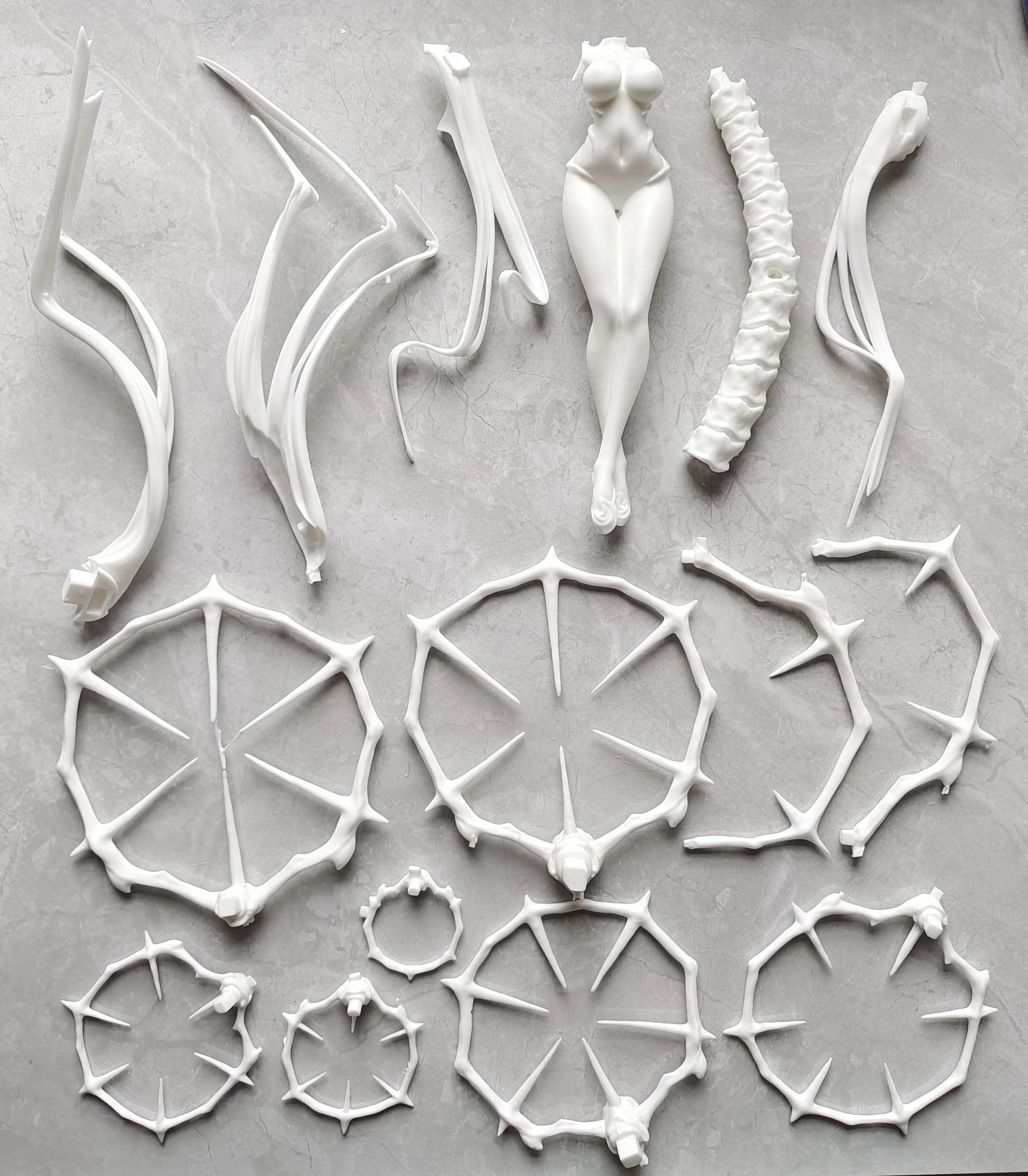 Garage kit unpainted garage resin model kit (CASUKA)【イラストコンペ】,All goods