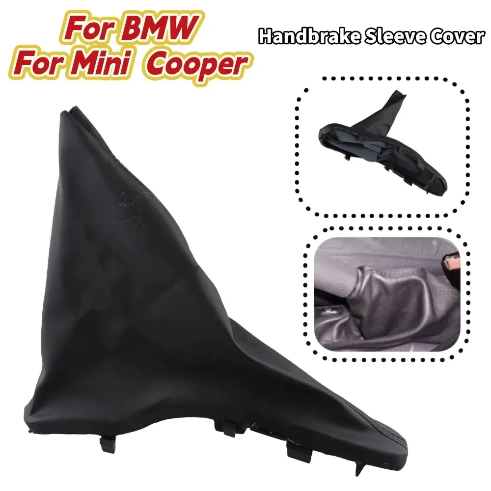 For BMW For Mini Cooper R50 01-08 Leather Gear Shift Knob Shifter Lever ...