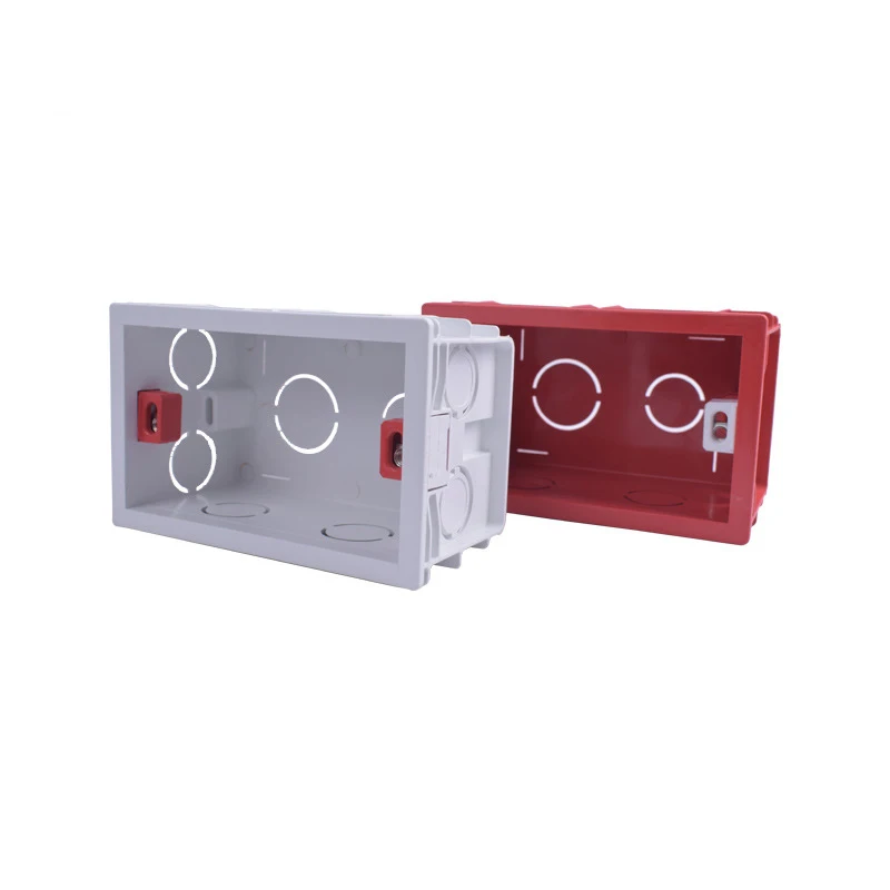 118-type-American-wall-switch-socket-installation-bottom-box-concealed ...