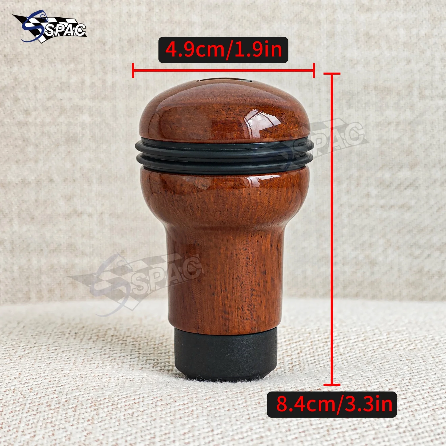 JDM Real Wood Gear Knob Evolution Car Manual Shift Shifter Knob Lever ...