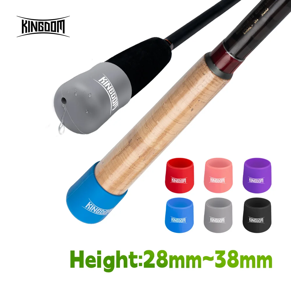 Kingdom Fishing Rod Handle Protective Case Bottom Protector Tight ...