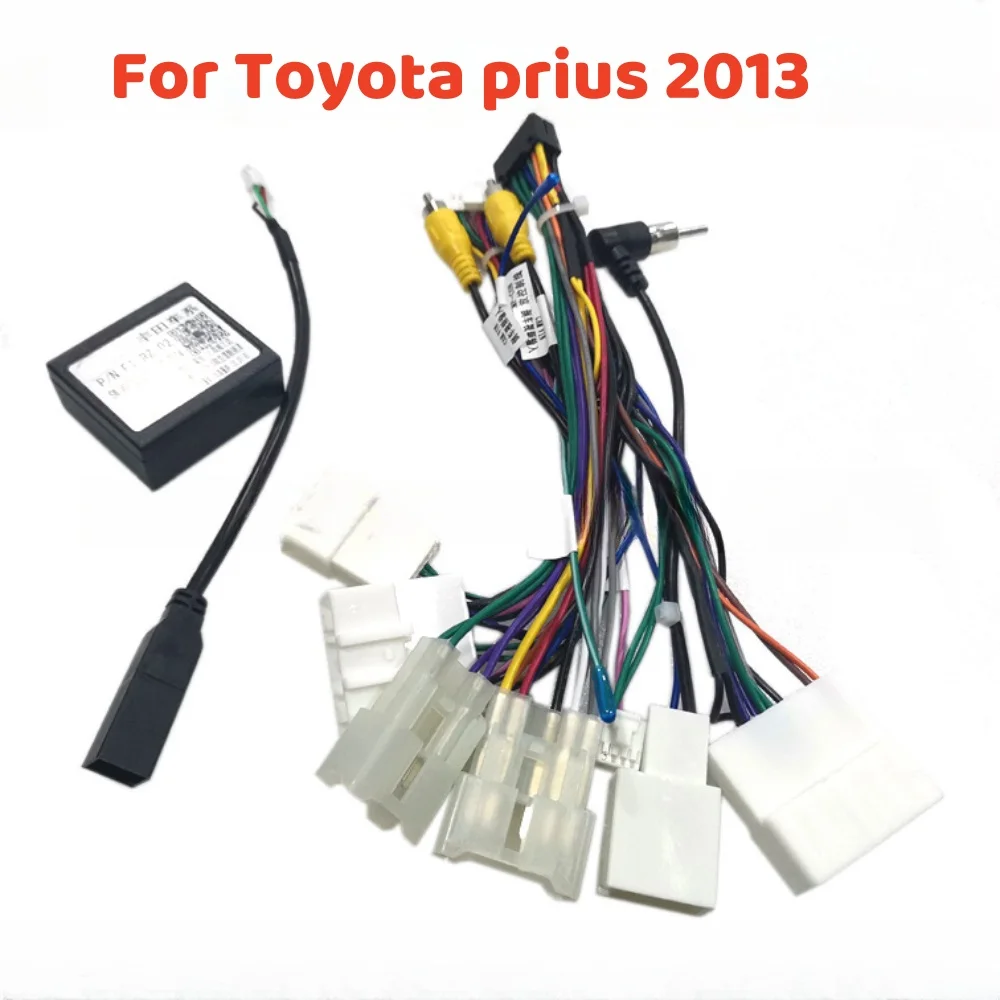 Car Audio Android 16 Pin Wiring Cable Adapter With Canbus FT-RZ-02 For ...