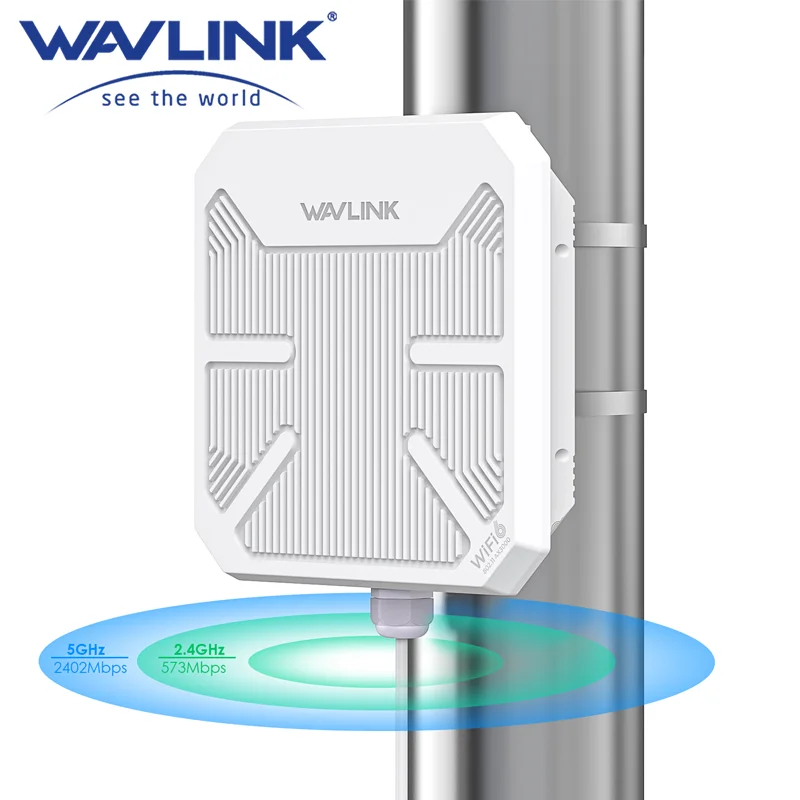 WAVLINK-WiFi6-Outdoor-Access-Point-Dual-Band-2-4G-5G-AX1800-AX3000-Long ...