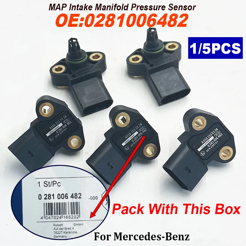 Sensor-de-press-o-de-ar-para-Mercedes-Actros-MP2-ATEGO-0281006482 ...
