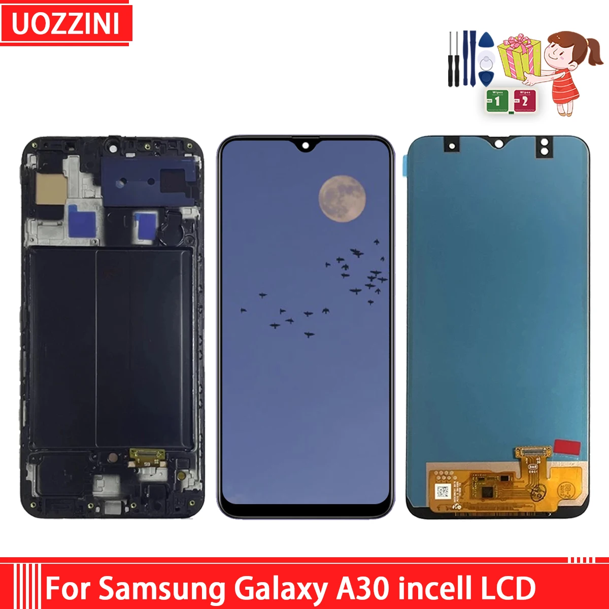 6-4-NEW-Super-OLED-LCD-for-Samsung-Galaxy-A30-A305-DS-A305F-A305FD ...