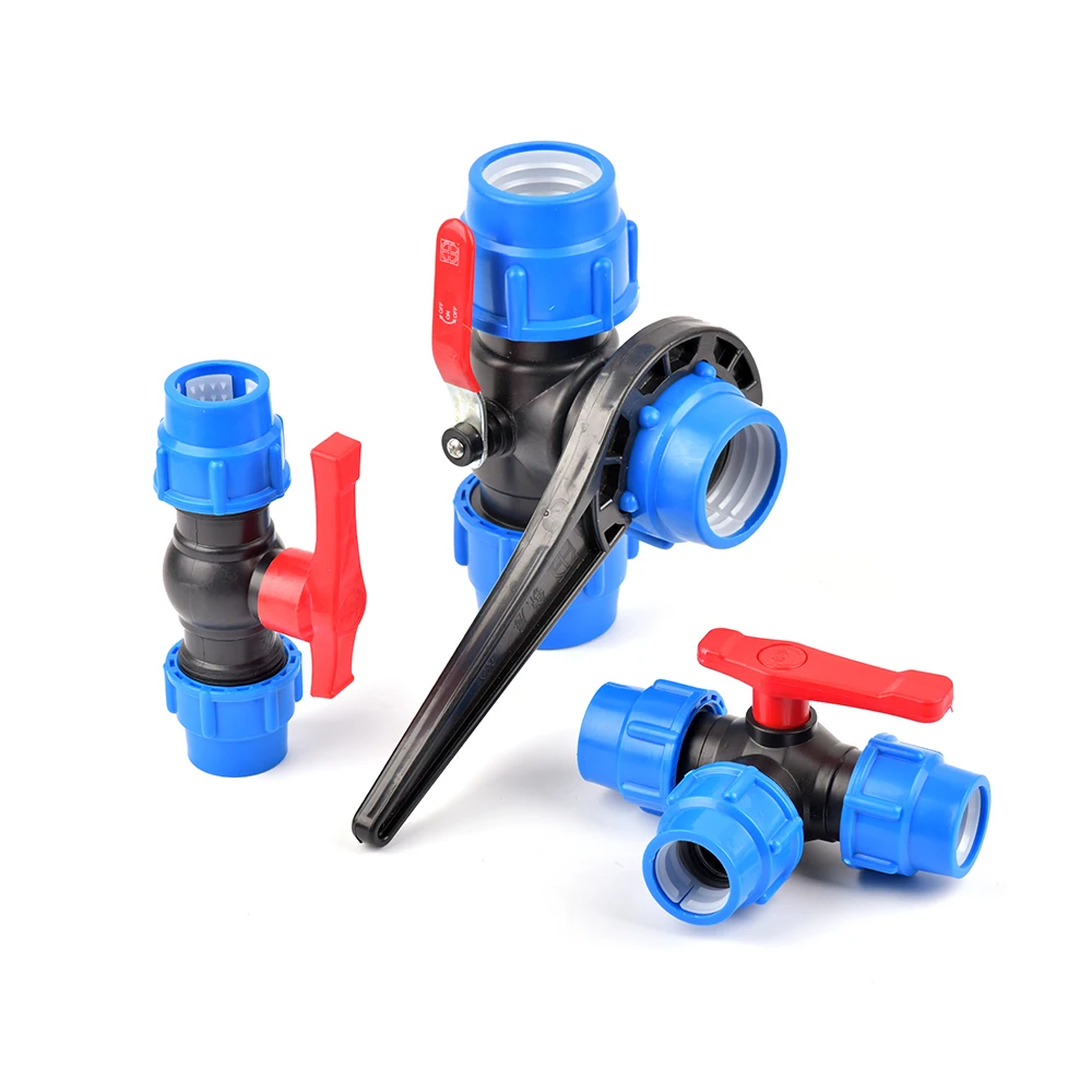 20-25-32mm-PVC-PE-Tube-Tap-Water-Splitter-Plastic-Quick-Valve-Connector ...