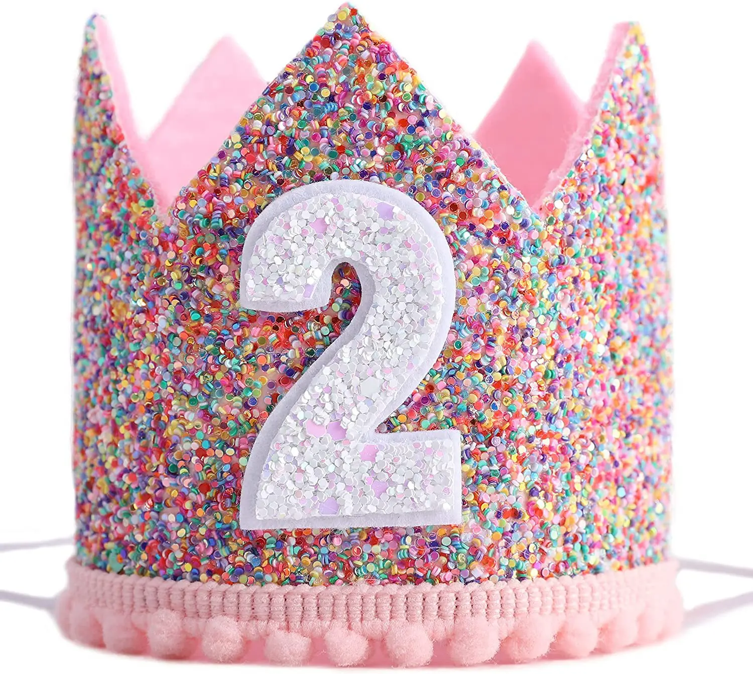 Pink Number 2 With Crown