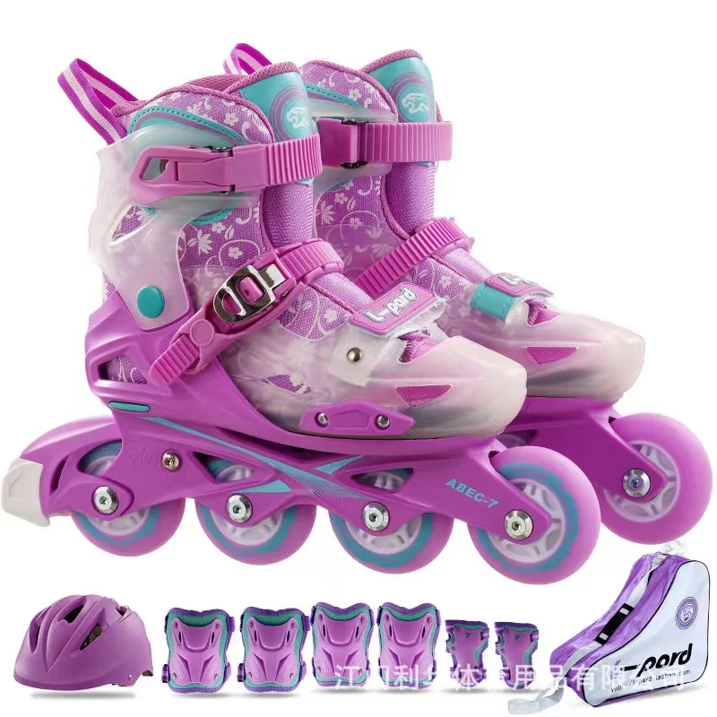 Adjustable-Size-Roller-Skates-for-Children-Full-Set-for-Kids-Inline ...