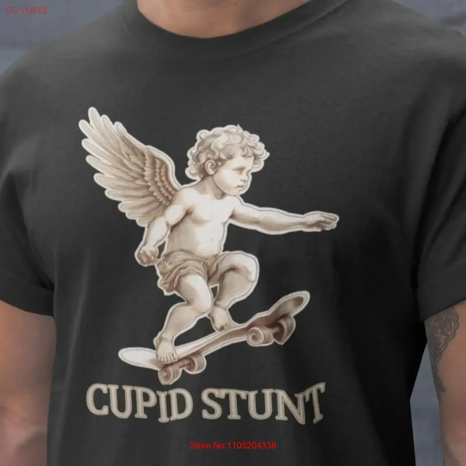 Cupid StunT T Shirt Retro Angel Vintage Funny Sarcastic Skater vintage ...