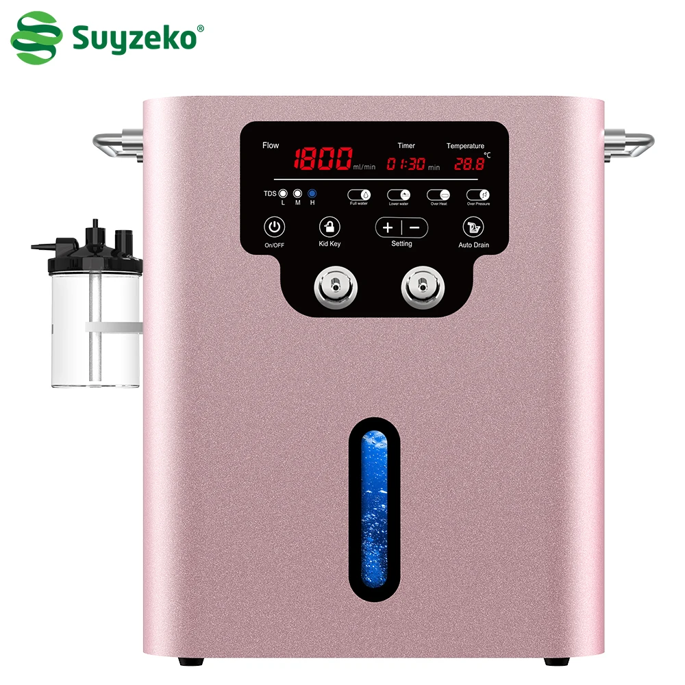 Suyzeko-Hydrogen-Inhalation-Machine-1800ML-Hydrogen-Water-Generator-H2 ...