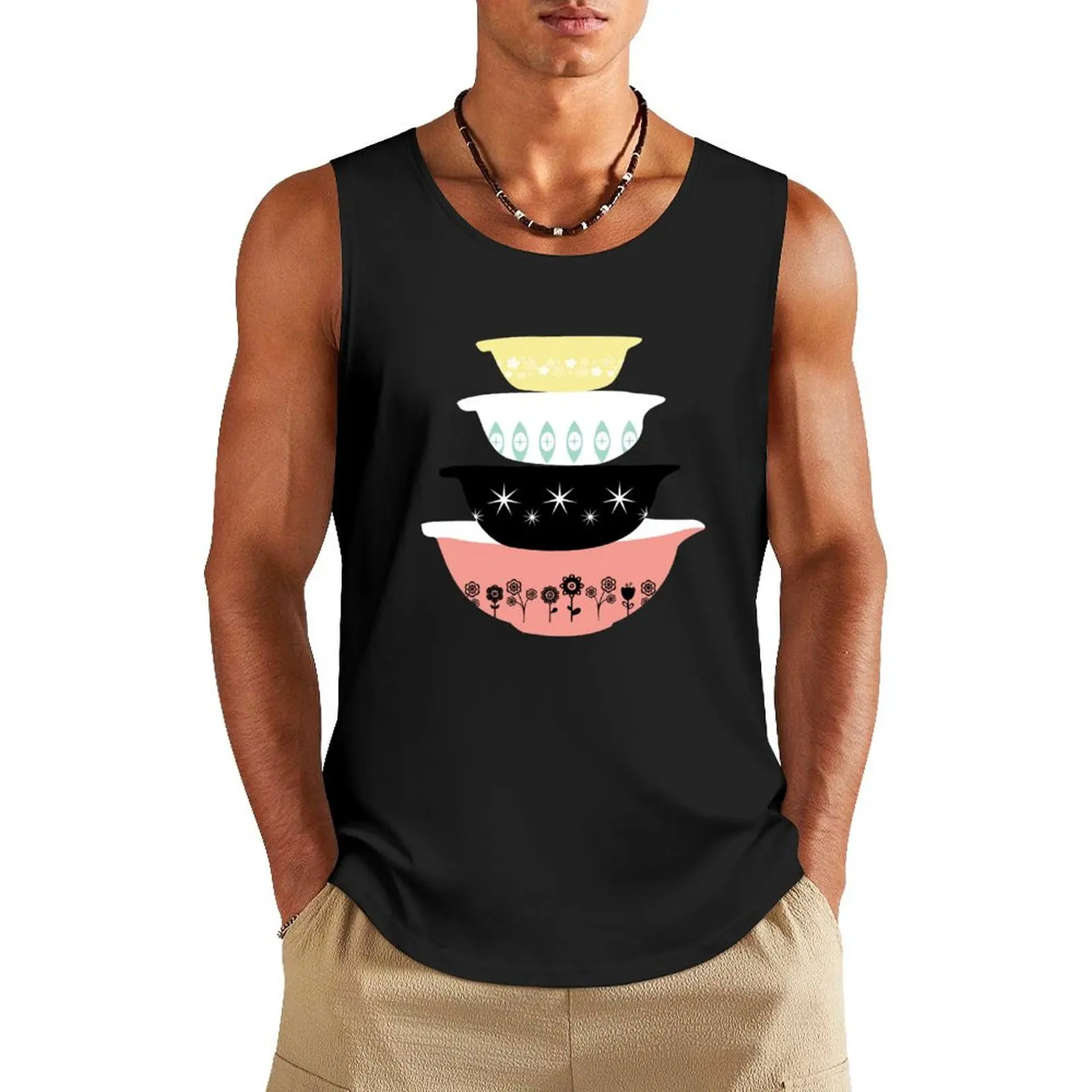 Pyrex-Pretties-Tank-Top-Man-sleeveless-shirt-training-weight-vest-T ...