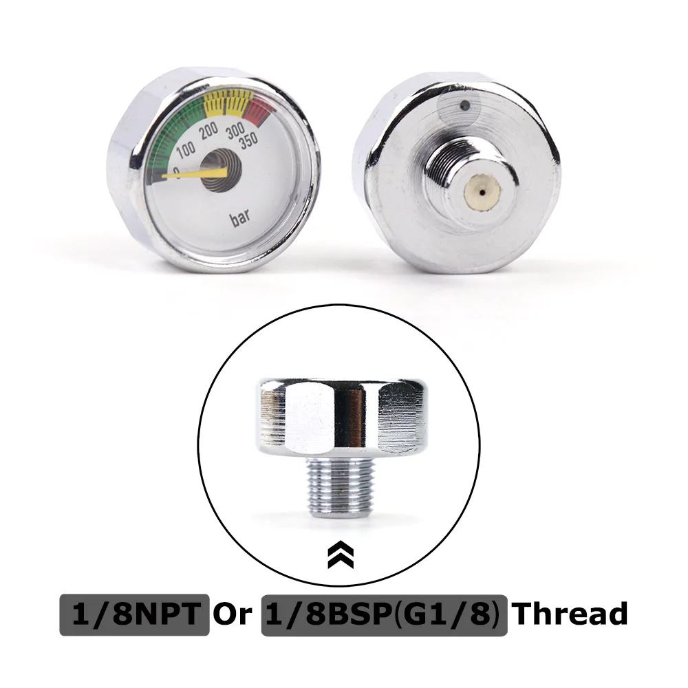 Air-350BAR-Micro-Pressure-Gauge-Manometer-Diameter-25mm-Low-Profile-1 ...