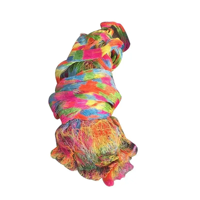Finefish-Hand-Made-Weave-PE-Color-Line-Cast-Net-Cloth-without-Sinker ...