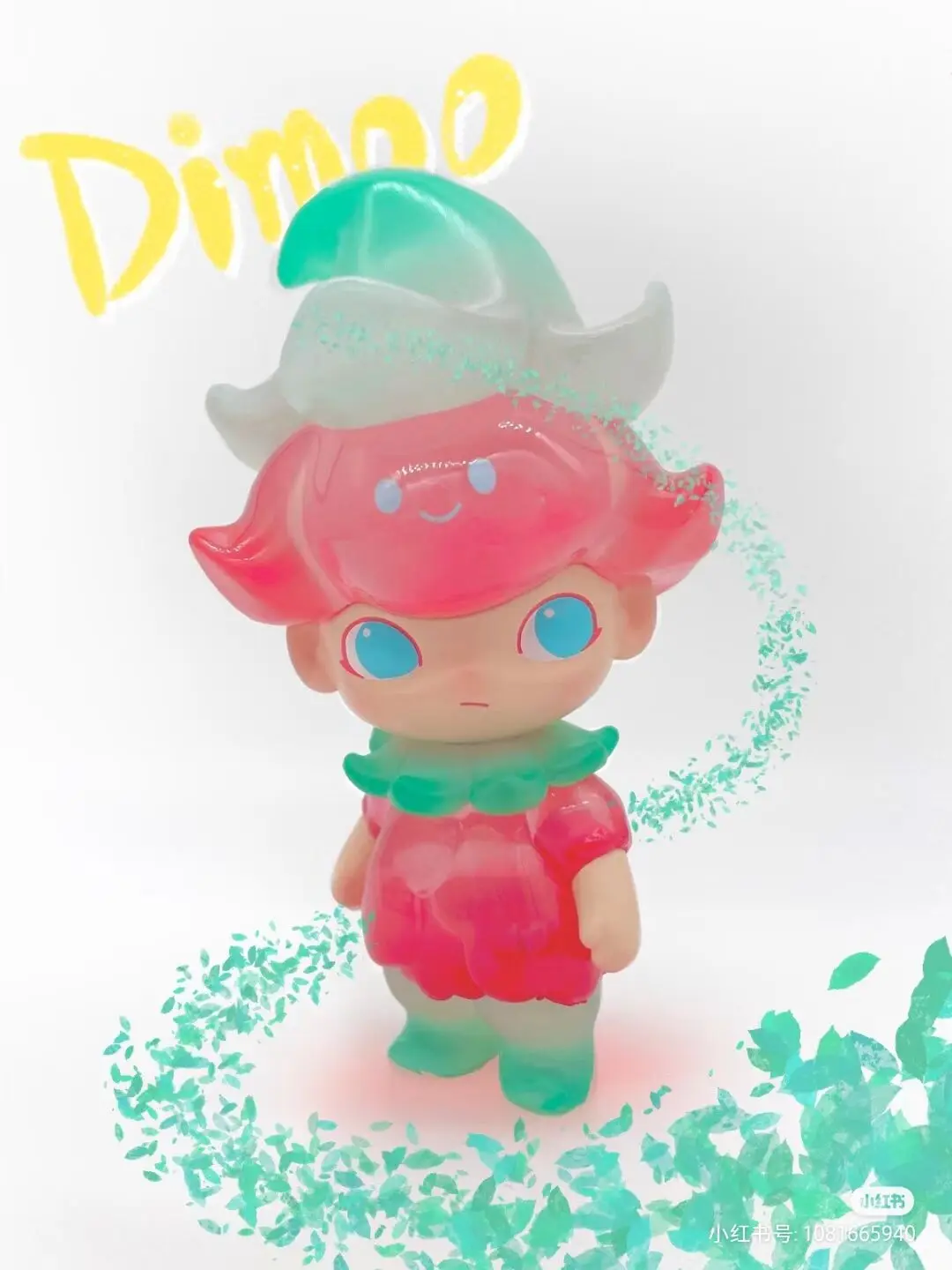 Dimoo-Flower-Fairy-Hanging-Card-Exclusive-Kawaii-Elf-Figure-Doll ...
