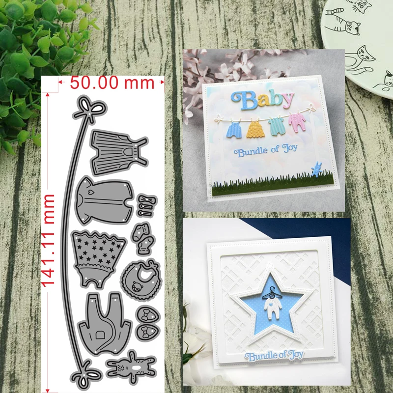 Addycraft-metal-cutting-dies-baby-clothes-die-cut-Scrapbook-paper-craft ...