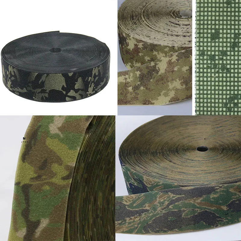 10cm-Width-1M-Length-Loop-Webbing-Furry-surface-Ribbon-MC-MCBK-Jungle ...