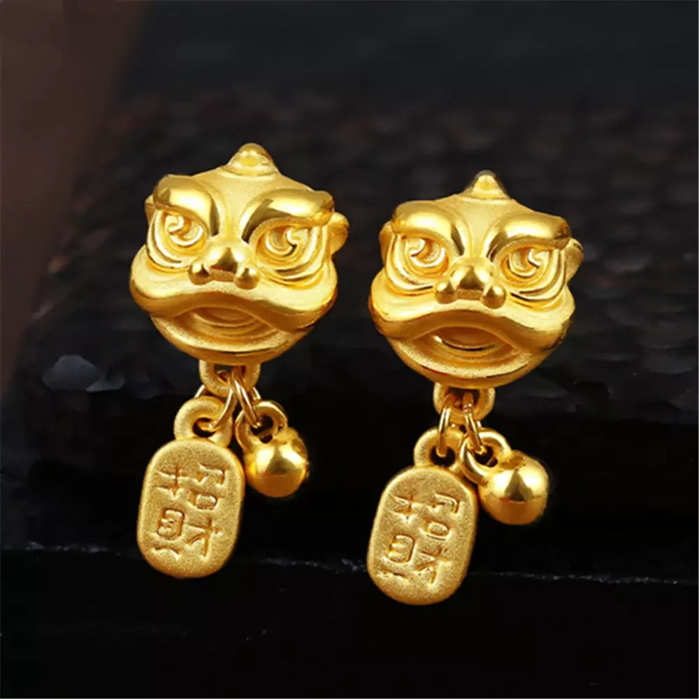 1pcs-Pure-999-24K-Yellow-Gold-Women-Lucky-Bell-Oblong-Tube-Pendant-1-9 ...