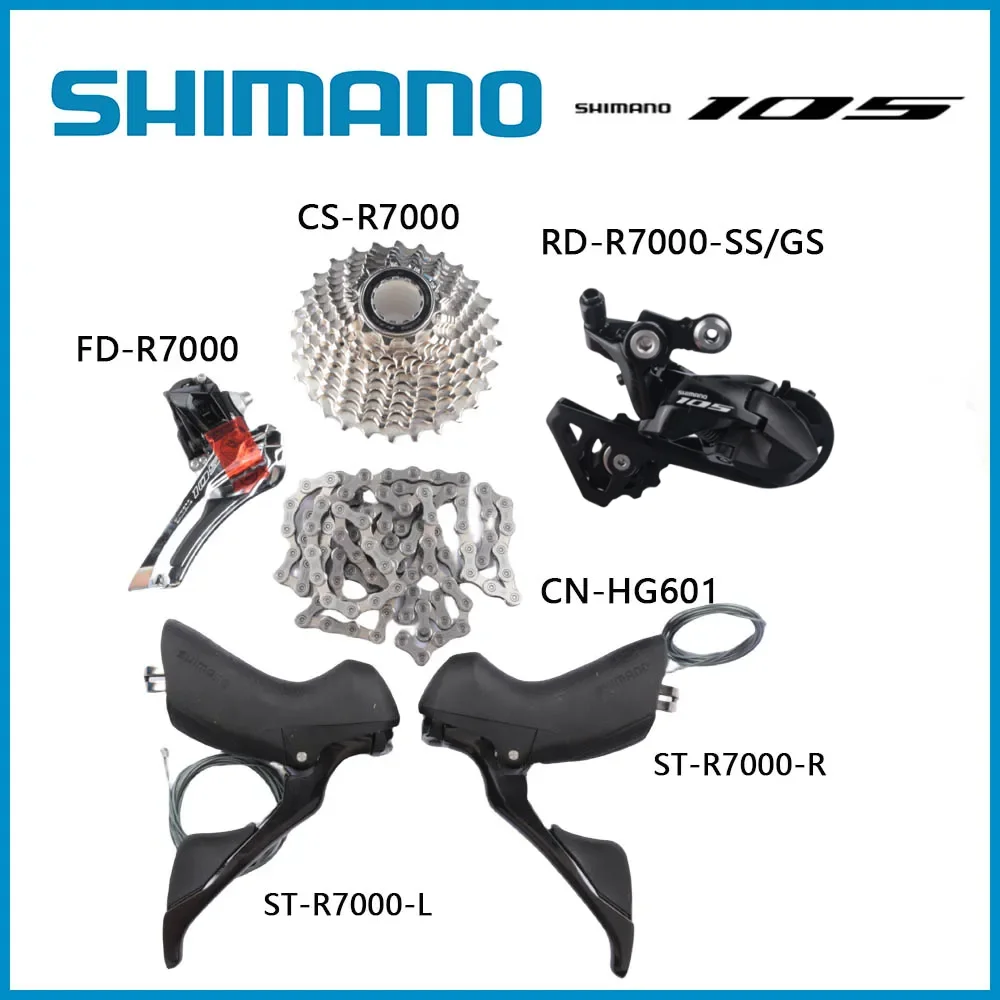 Shimano-Road-Bike-Groupset-Set-Desviador-dianteiro-Cassete-traseiro-SS ...