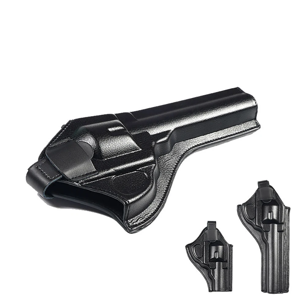 Military Tactical Revolver Holster Quick Draw Leather Hunting Universal ...