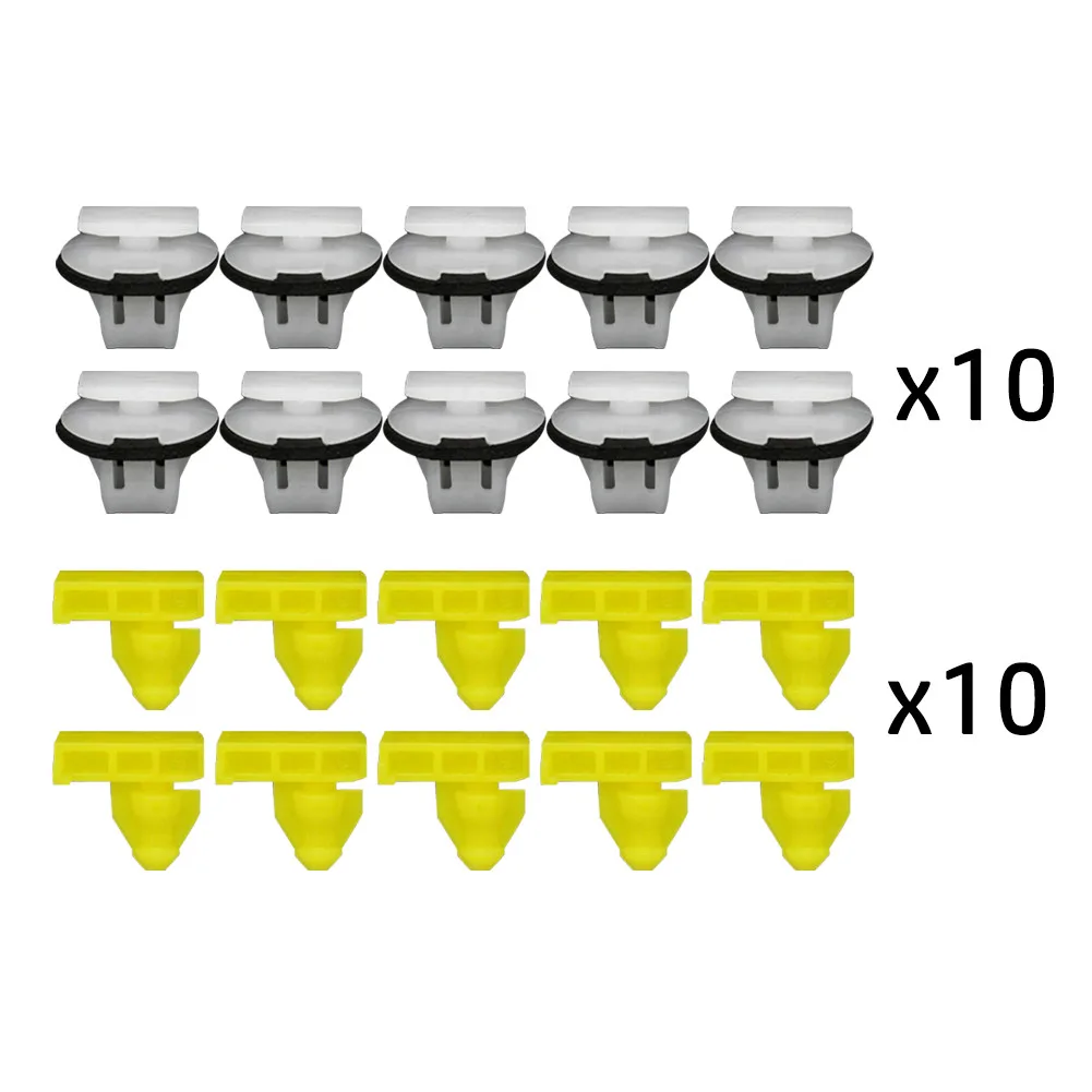 20PCS-Fixing-Clips-Set-76847-JG00A-76882-JG10A-Accessory-For-Nissan ...