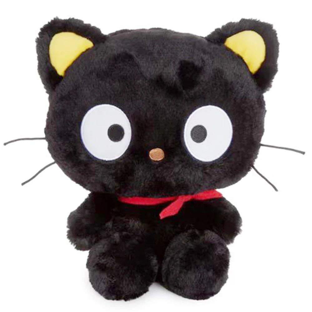 Chococat gato negro con bufanda roja para niños, de 25cm muñeco de ...