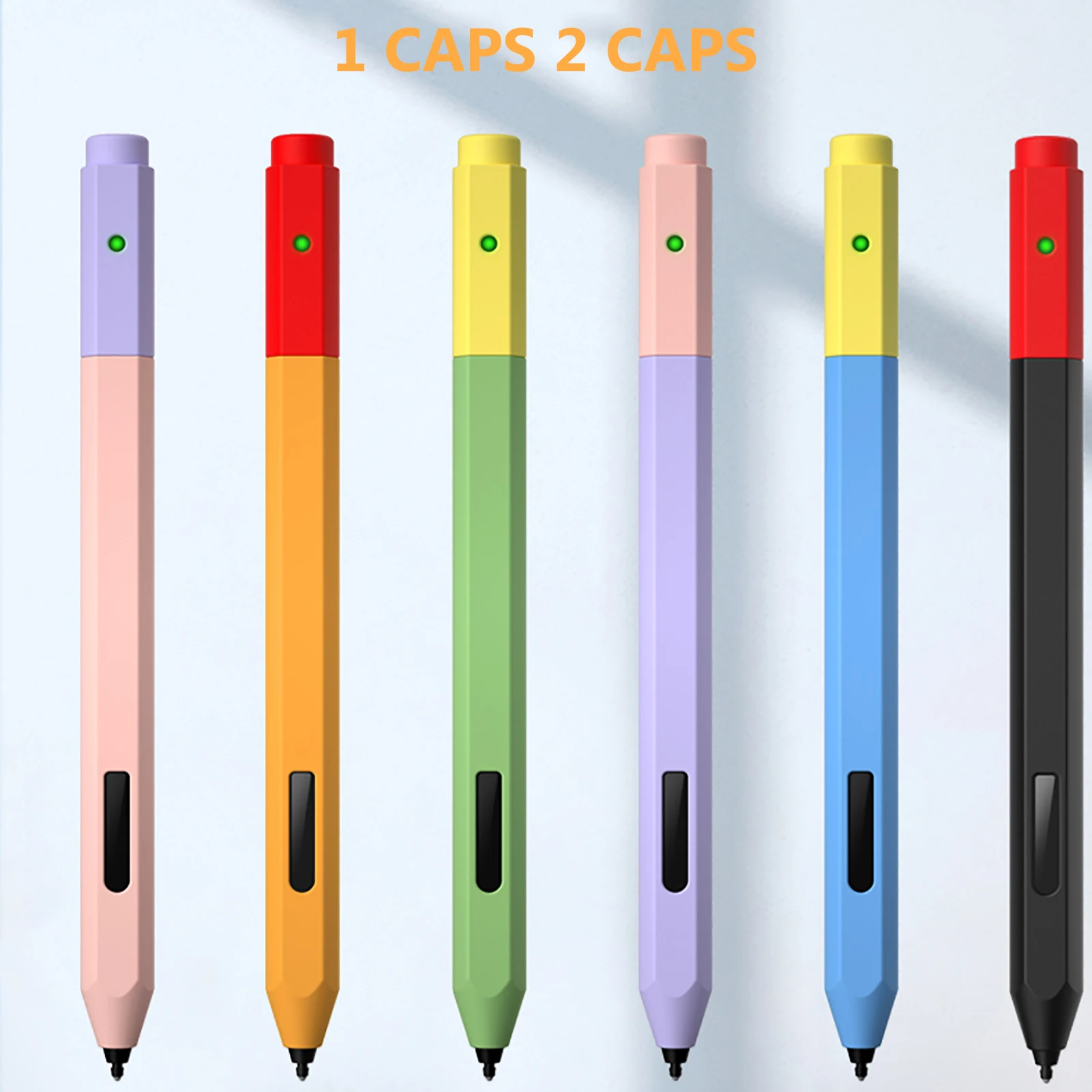 Silicone For Microsoft Surface Pen Case Compatible Tablet Stylus Touch ...
