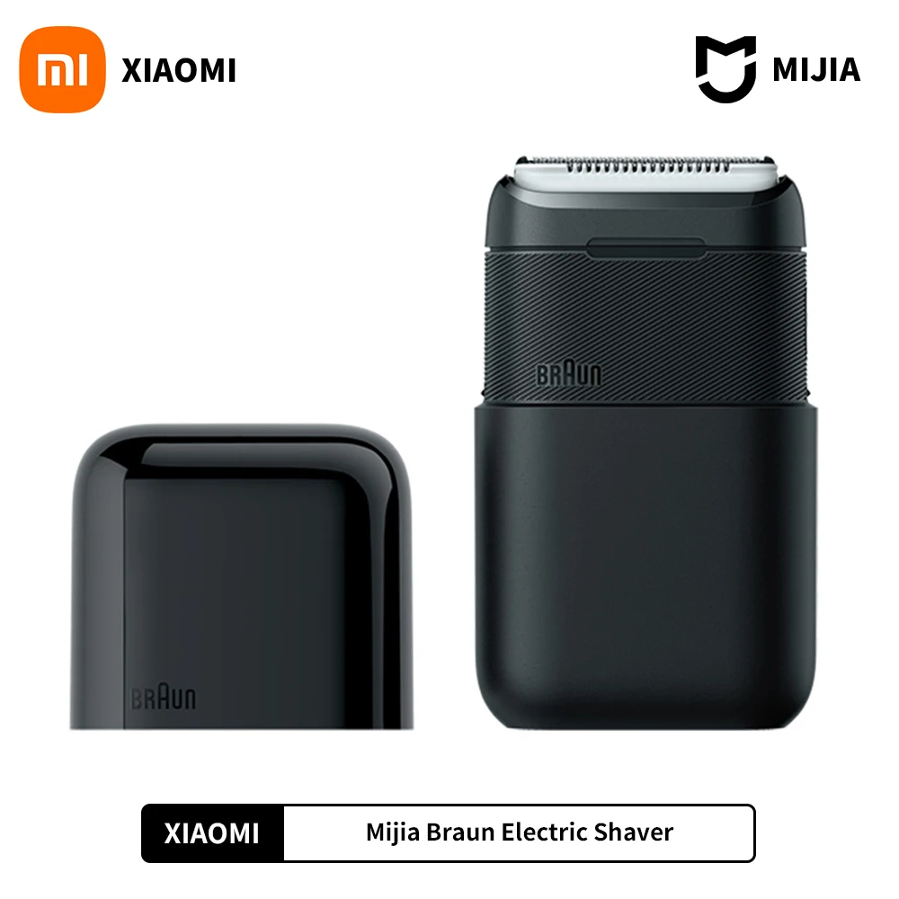 Xiaomi Afeitadora eléctrica Mijia Braun para hombre, máquina de afeitar portátil con doble ...