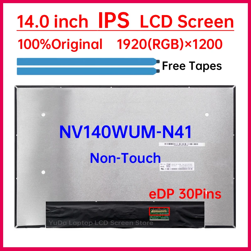 14-Inch-Laptop-LCD-Screen-NV140WUM-N41-NV140WUM-N41-For-HP-ZBook ...