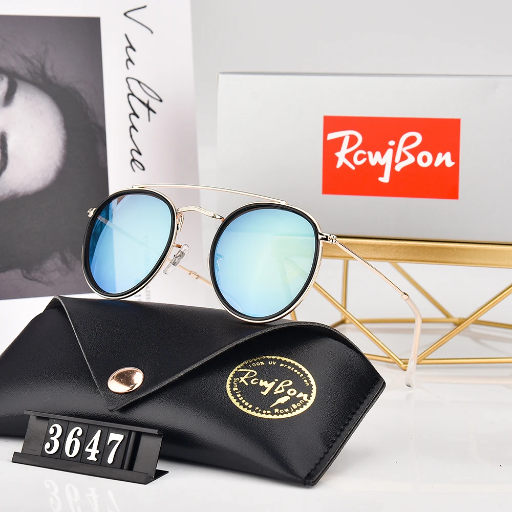 Designer Luxury Fashion Round Sunglasses Eyewear Sun Glasses Brand ...