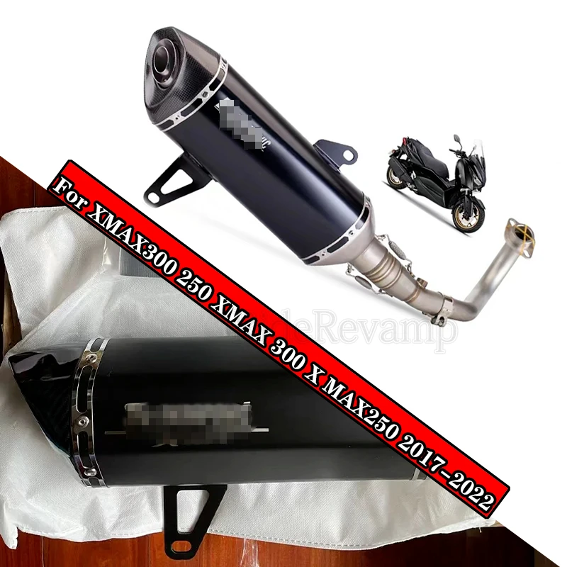 For-XMAX300-250-XMAX-300-X-MAX250-Motorcycle-Exhaust-Escape-Moto ...
