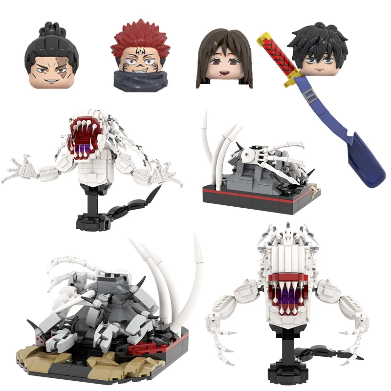 MOC-Creative-Anime-Jujutsu-Kaisen-Character-Ryomen-Sukuna-Rika-Orimoto ...