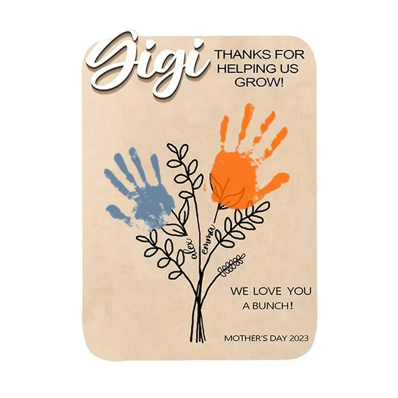 Printable-Handprint-Template-Keepsake-Flower-Handprint-Sign-Portable ...