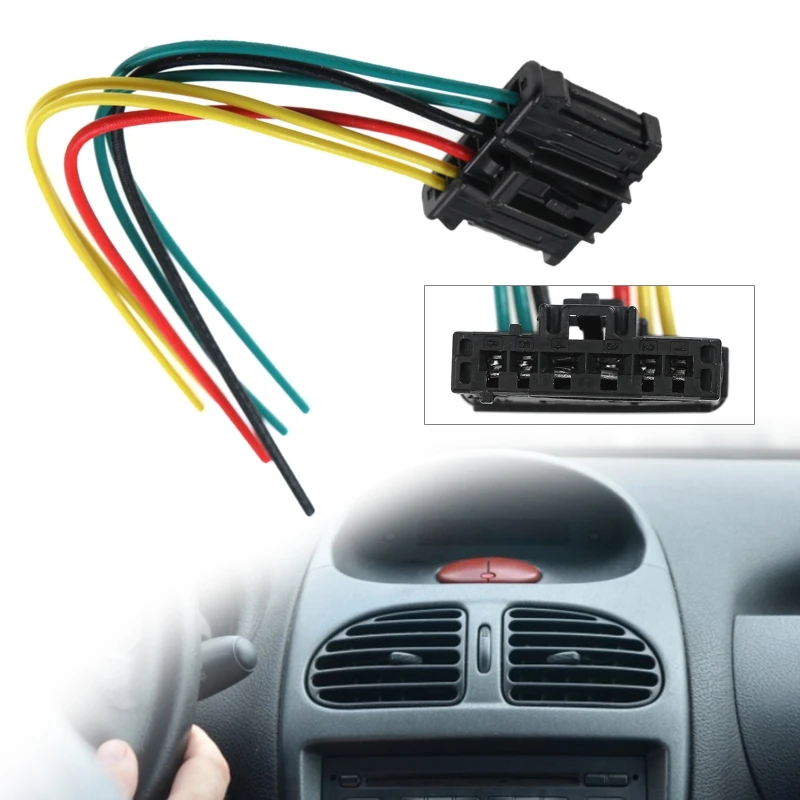 Compatible For 206 6441apct Car Ac Heating Controller Blower Motor ...