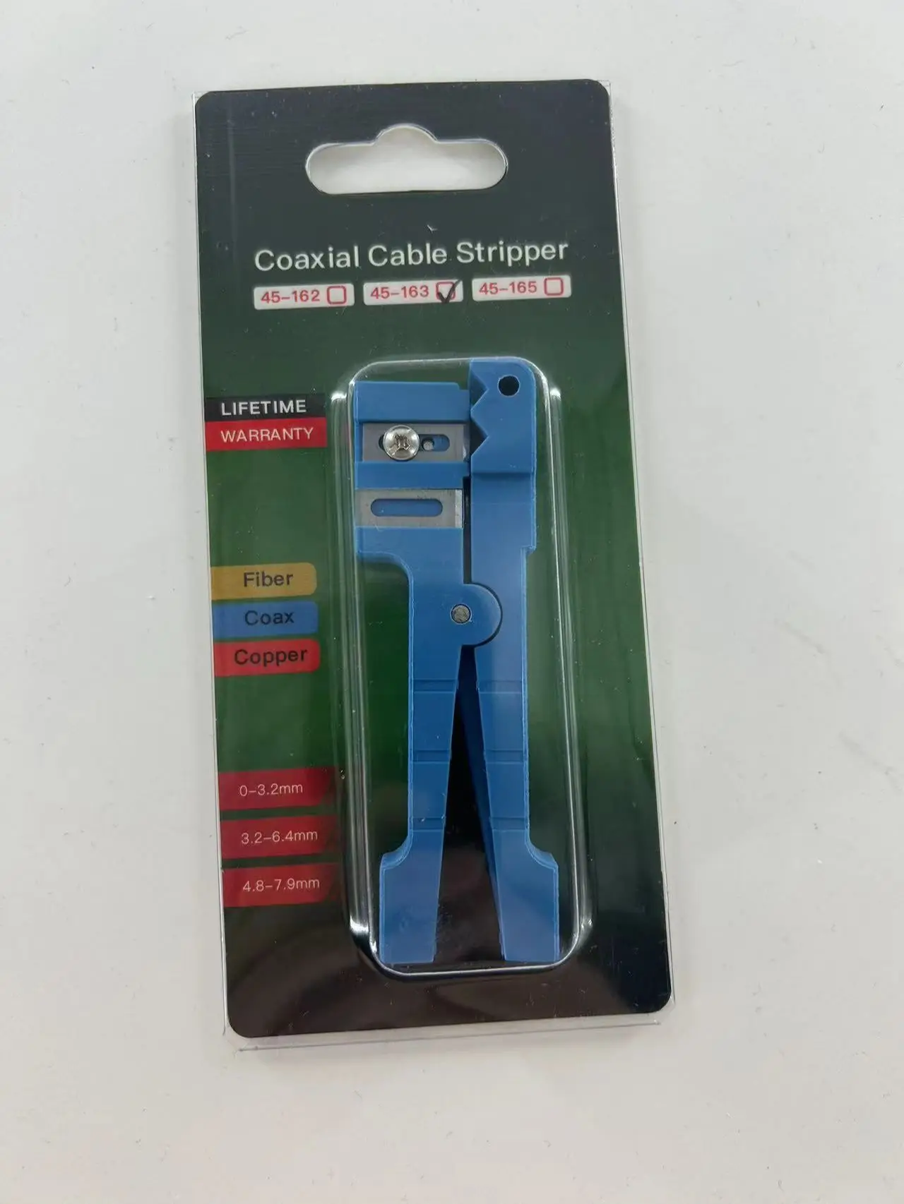 Free Shipping Fiber Optic Stripper Ideal 45-163 Coaxial Cable Stripper ...