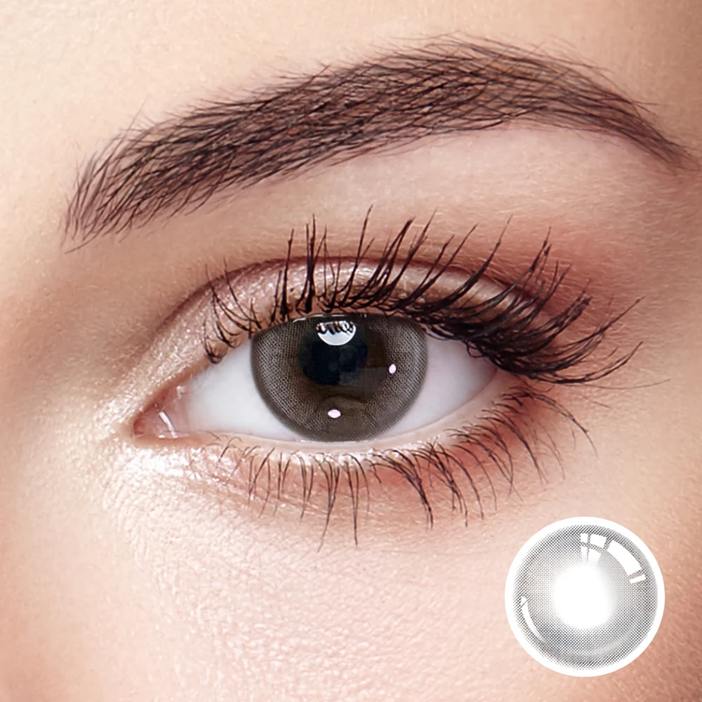 Lentes de contato da cor de kilala lentes semestrais naturais para a ...