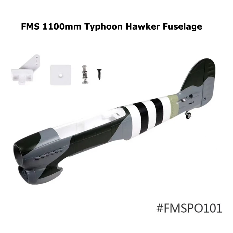 FMS 1.1m 1100mm Typhoon Hawker Fuselage Main Wing Camo FMSPO101 ...