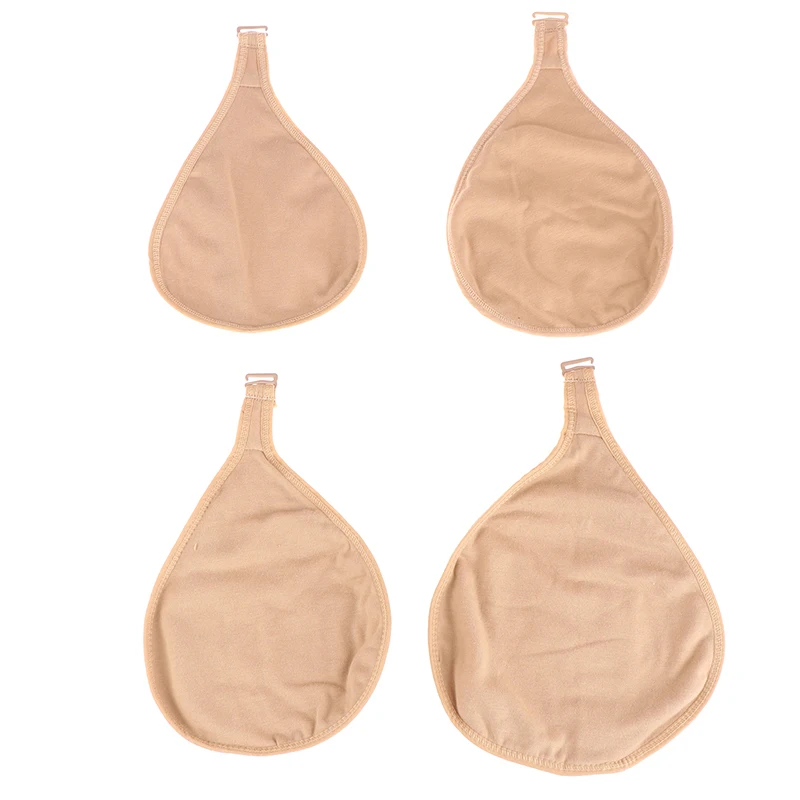 Women Silicone Breast Forms Protective Cover Cotton Protect Pocket For ...