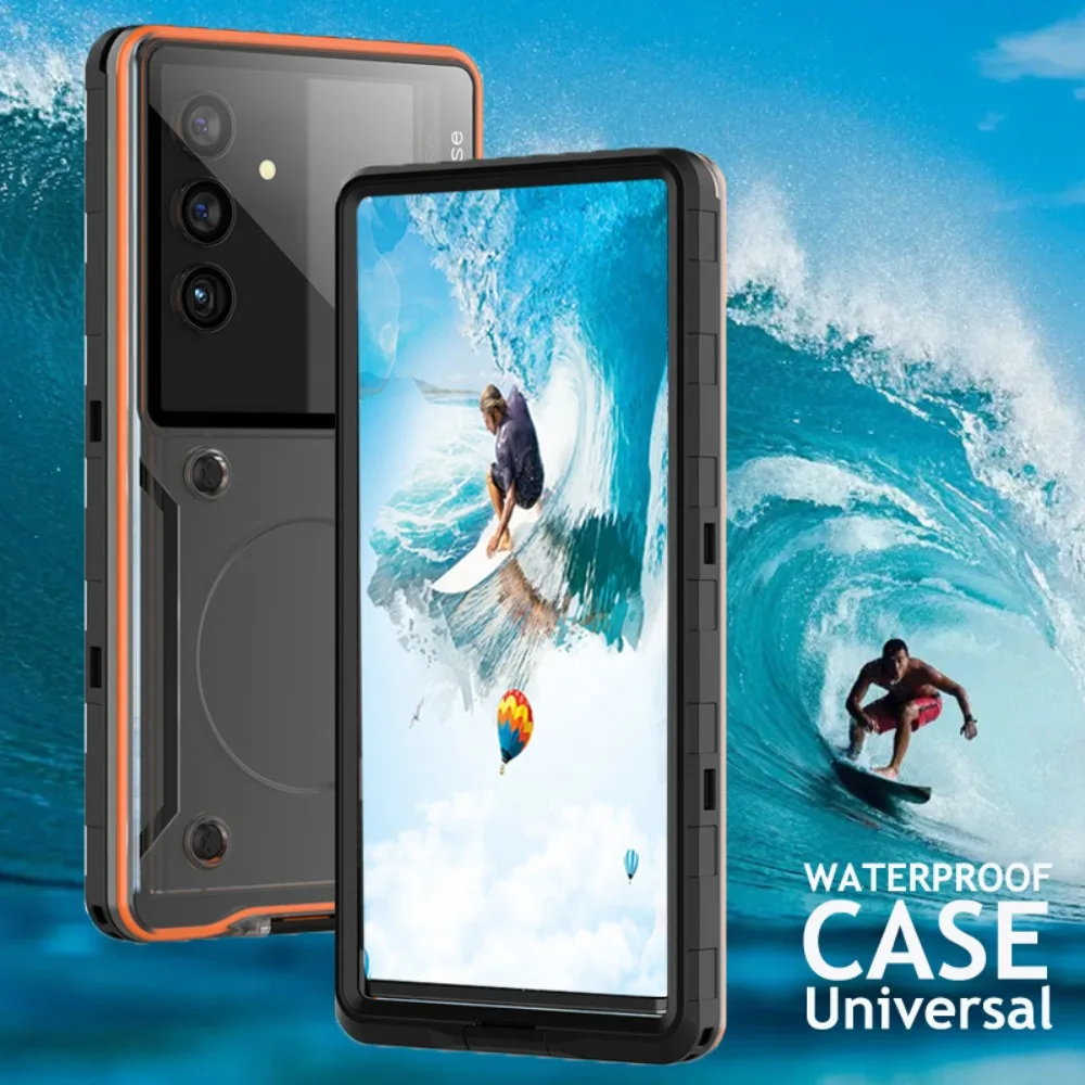 Universal WaterProof Case for Tecno Camon 40 Pro 4G 5G 2025 Luxury ...