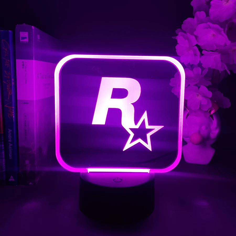 Logo De Juegos De Rockstar Negro