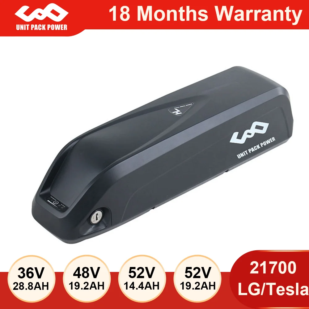 Upp 21700 Lg Tesla 4800mah Hailong Ebike Battery 36v 48v 52v 14.4ah 19 ...