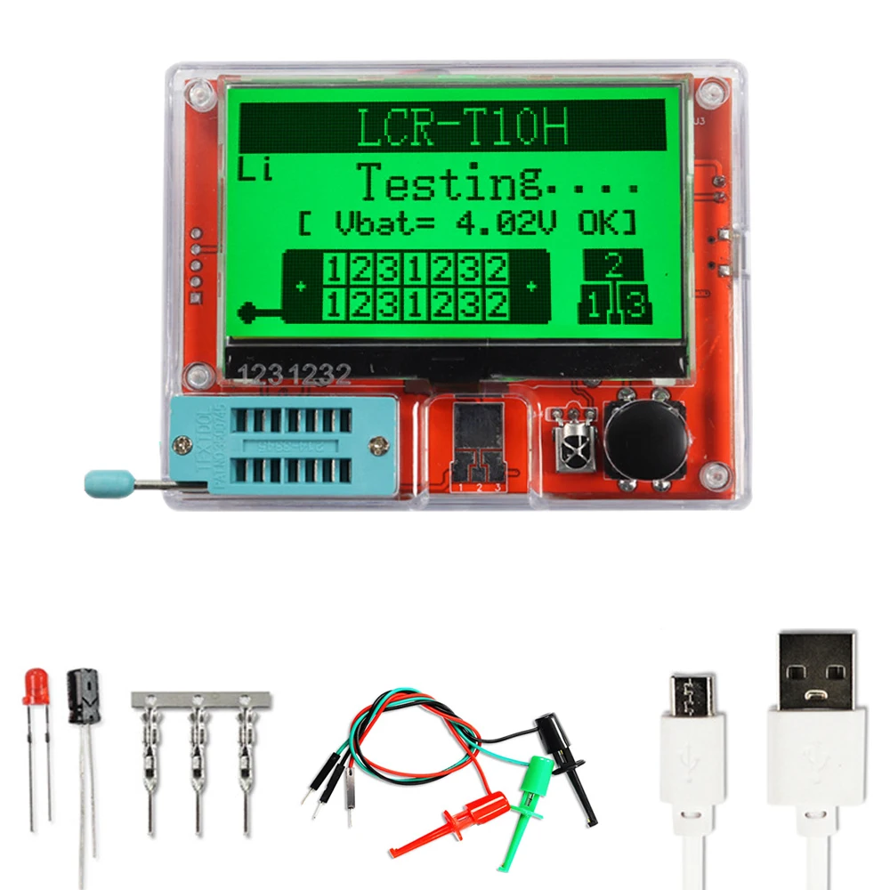 LCR T10H TFT LCD Multimeter Transistor Tester Diode Triode Capacitance ...