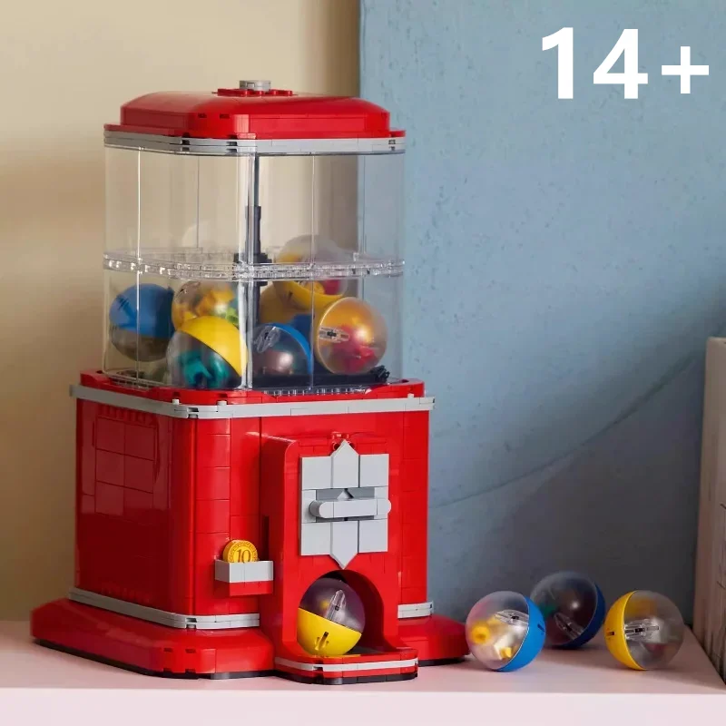 2025 New Creative Ideas Vending Machine Set Building Blocks Coin ...