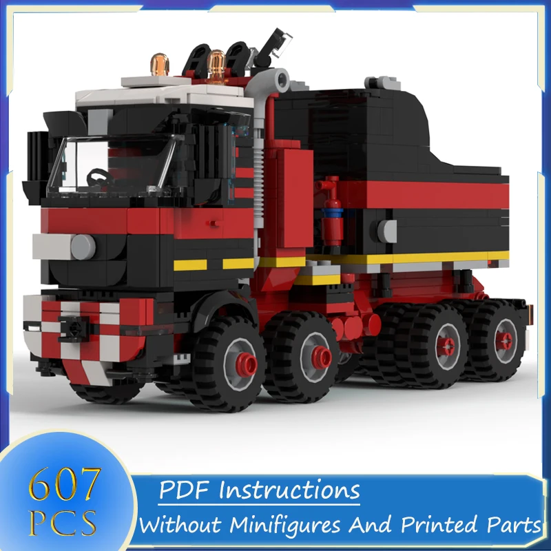 Car-Series-Building-Blocks-Model-Ballast-Tractor-Technology-Modular ...