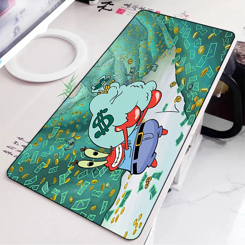 Spongebobs Large Mouse Pad Anime Gaming Laptops Keyboard Mat Pc ...
