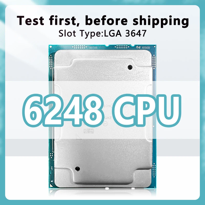 Xeon-Gold-6248-CPU-20-Cores-40-Threads-2-5GHz-27-5MB-150W-processor ...