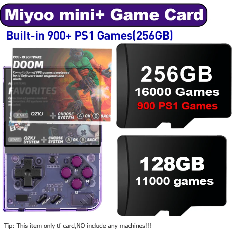 Game-Card-for-Miyoo-mini-plus-New-System-Game-Card-Built-in-16000-Games ...