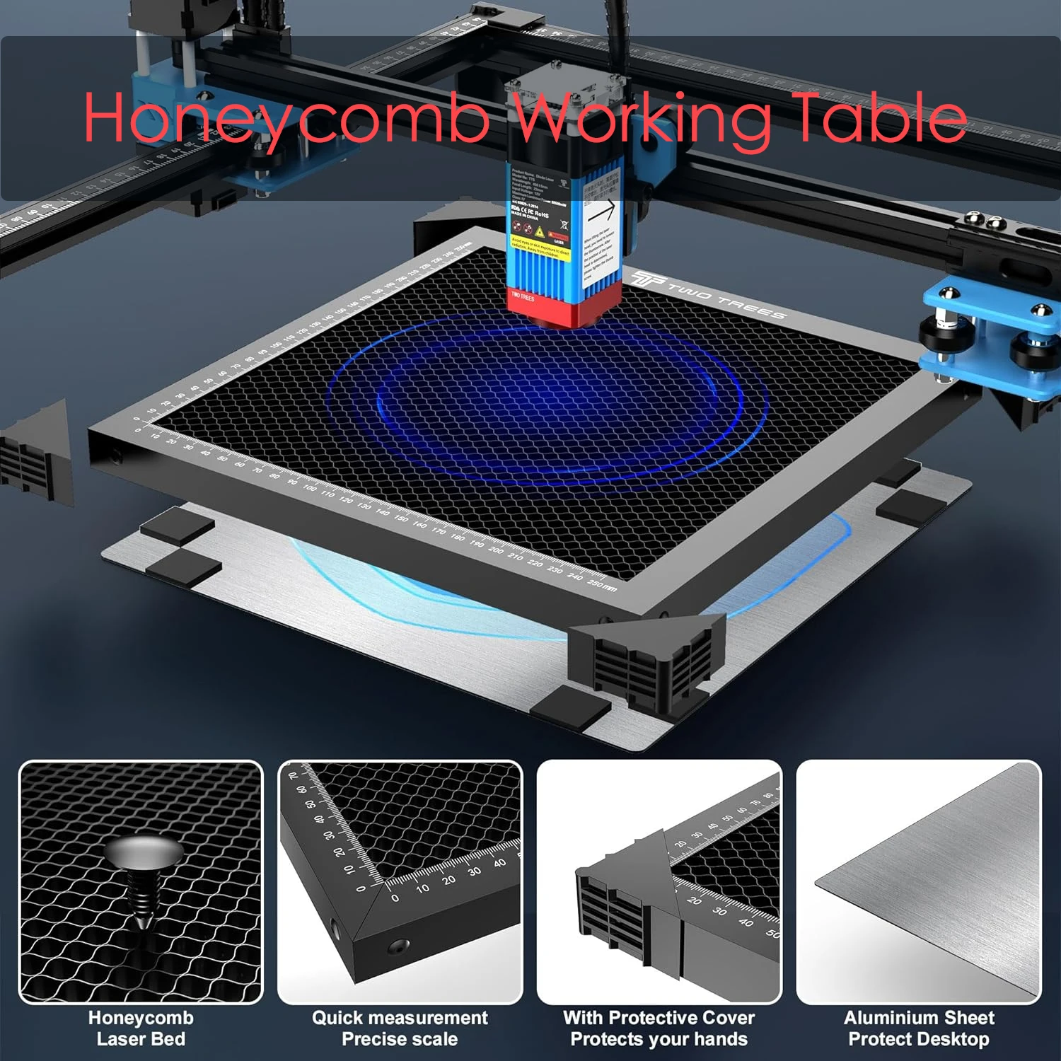 Laser-Equipment-Honeycomb-Working-Table-For-Sculpfun-XTOOL-CO2-Cutting ...