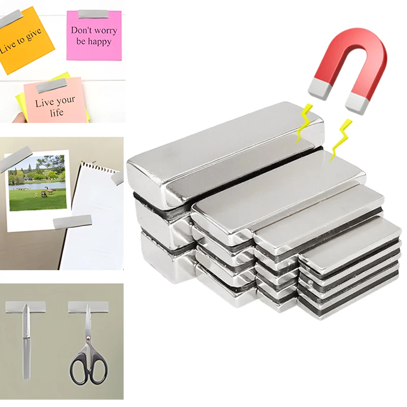 20-200Pcs-Super-Strong-Neodymium-Magnets-10-15-20mm-X-5-10mm-X-3mm-N35 ...