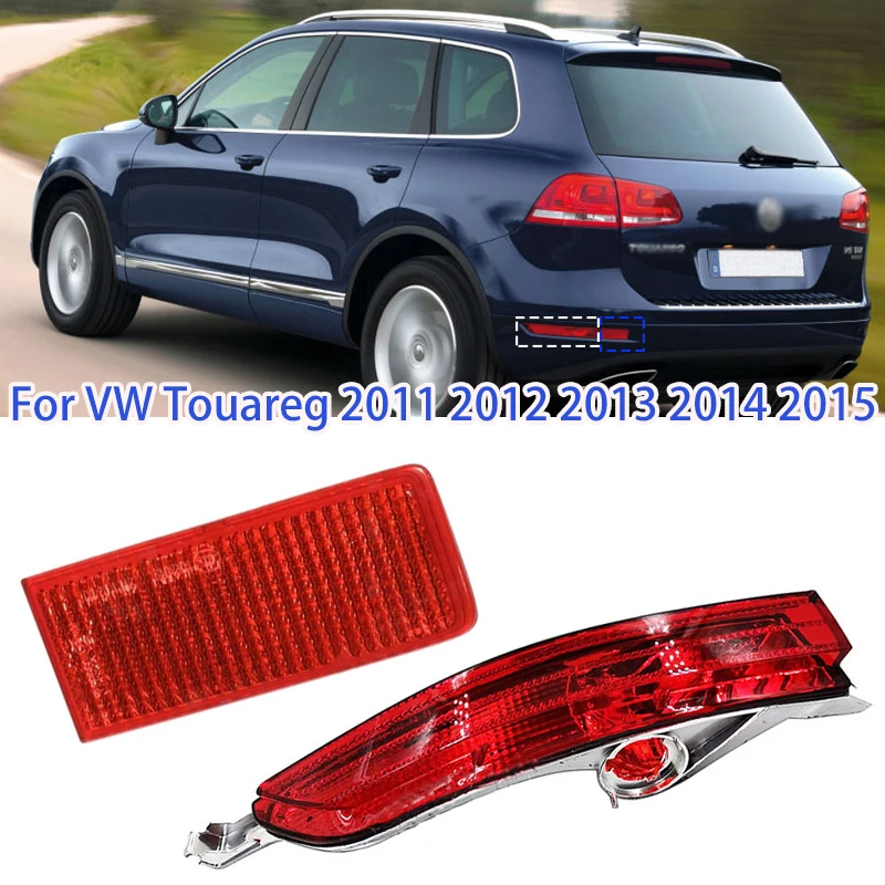 For VW Touareg 2011 2012 2013 2014 2015 Left and Right Car Rear Bumper ...