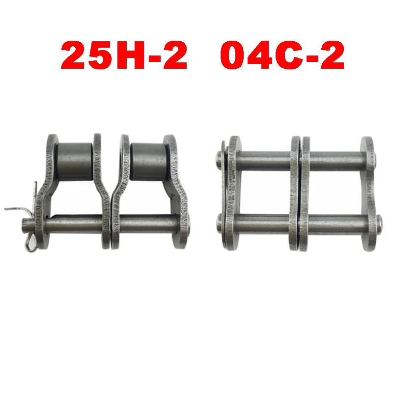 25H Double Rows Driver Roller Chain Master Link Pocket Dirt Pit ATV ...